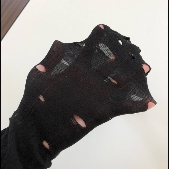 UK tights | Accessories | Vtg 8s Distressed Stockings | Poshmark